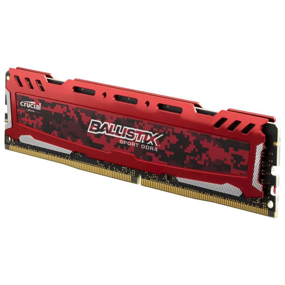 Memoria RAM DDR4 8GB 2400MHz Crucial Ballistix Sport LT 1x8GB Roja ...